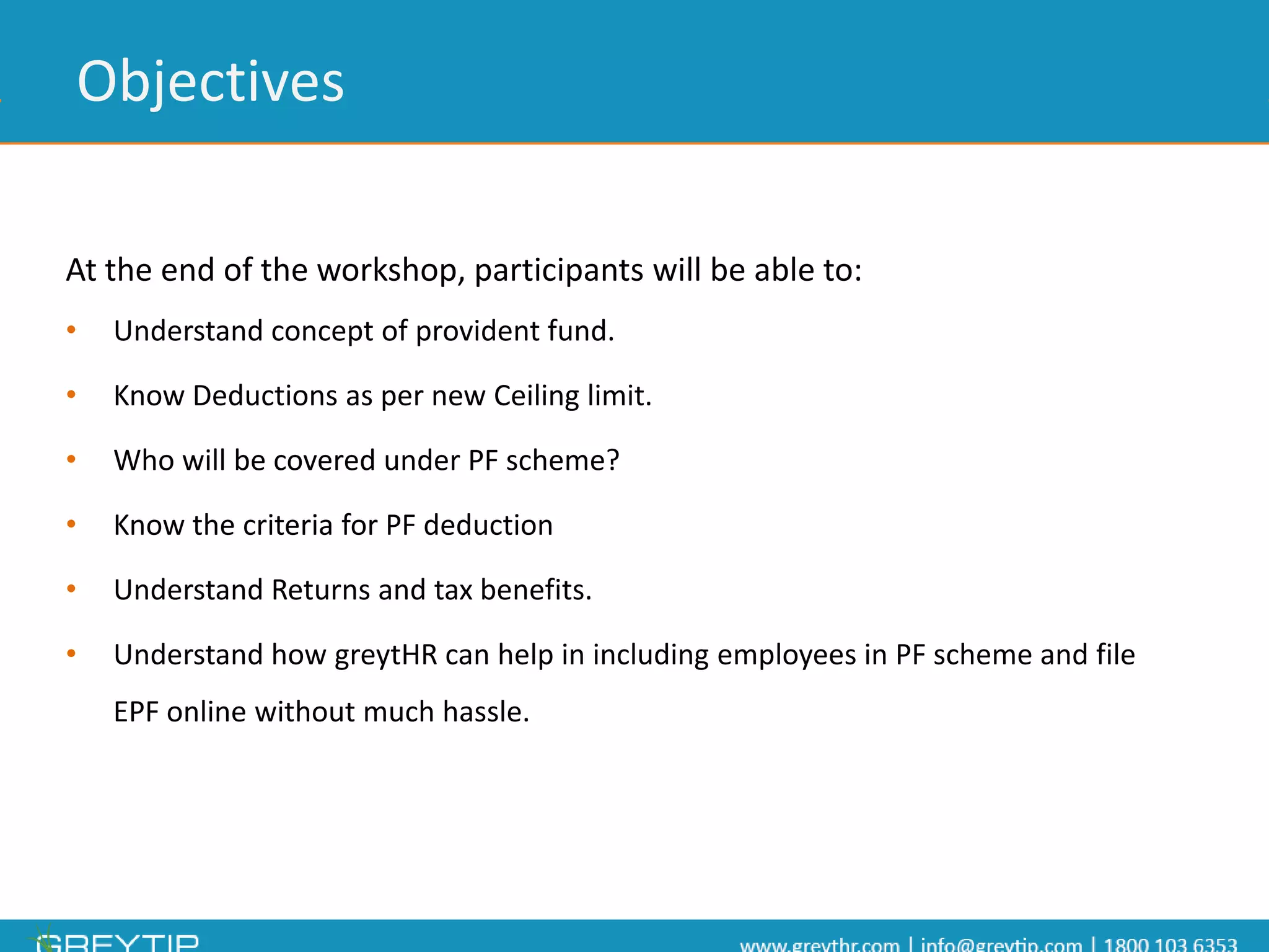 PF revised wage ceiling limit and its impact | PDF