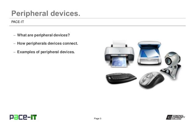 Pace IT - Peripheral Devices