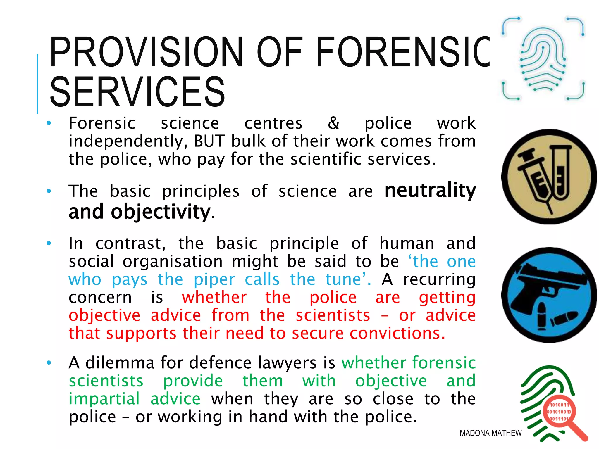 Police & Forensic Science | PPTX
