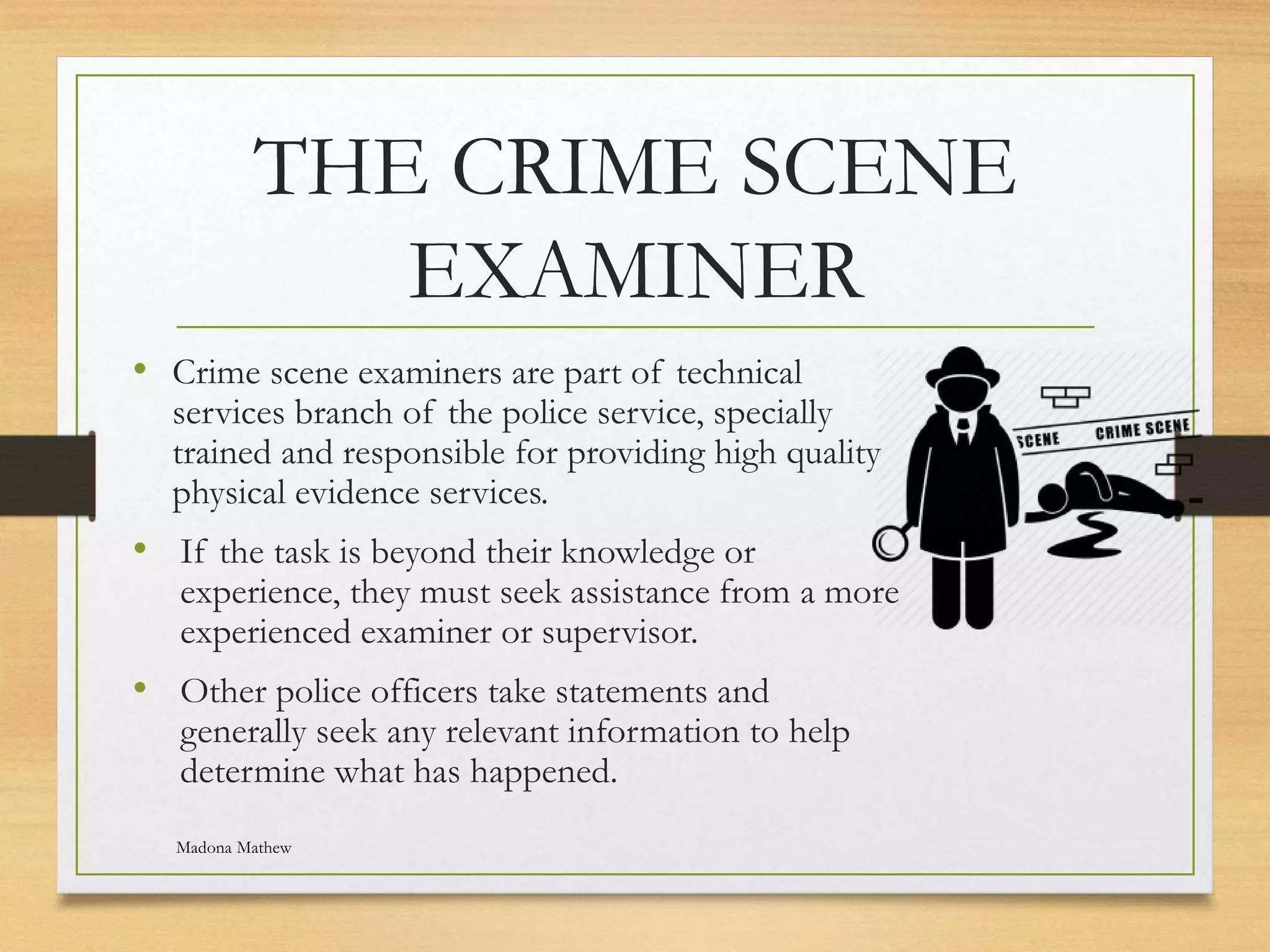 Police & Forensic Science | PPTX