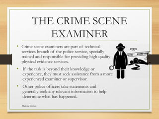 Police & Forensic Science | PPTX