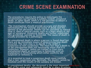 Police & Forensic Science | PPTX