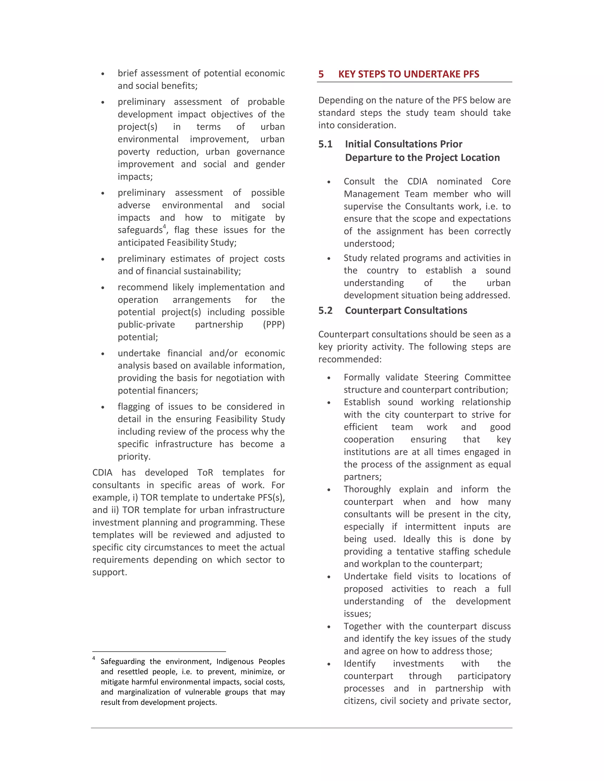 Pre-Feasibility Study Guideline September 2009 | PDF