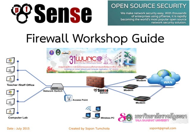 pfSense firewall workshop guide | PDF | Computer Networking | Computing