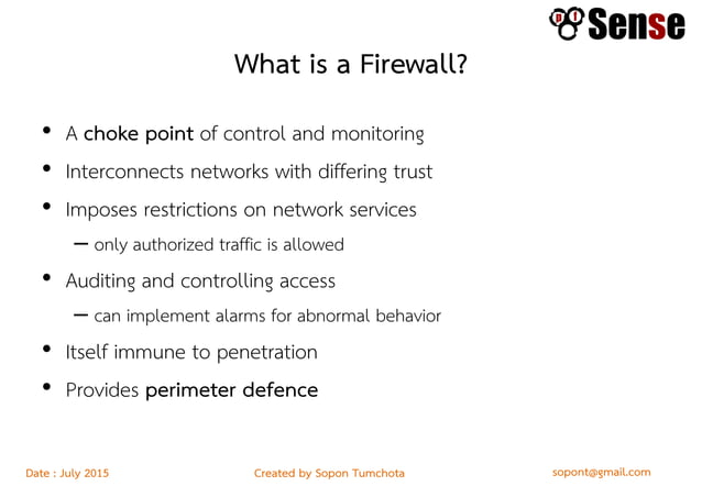 pfSense firewall workshop guide | PDF | Computer Networking | Computing