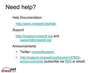 2014 CrossRef Workshops: Support Update and Multiple Resolution Overview | PPTX | Web Design and ...
