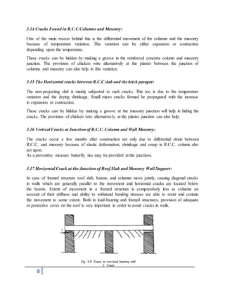 types of cracks in building | DOCX