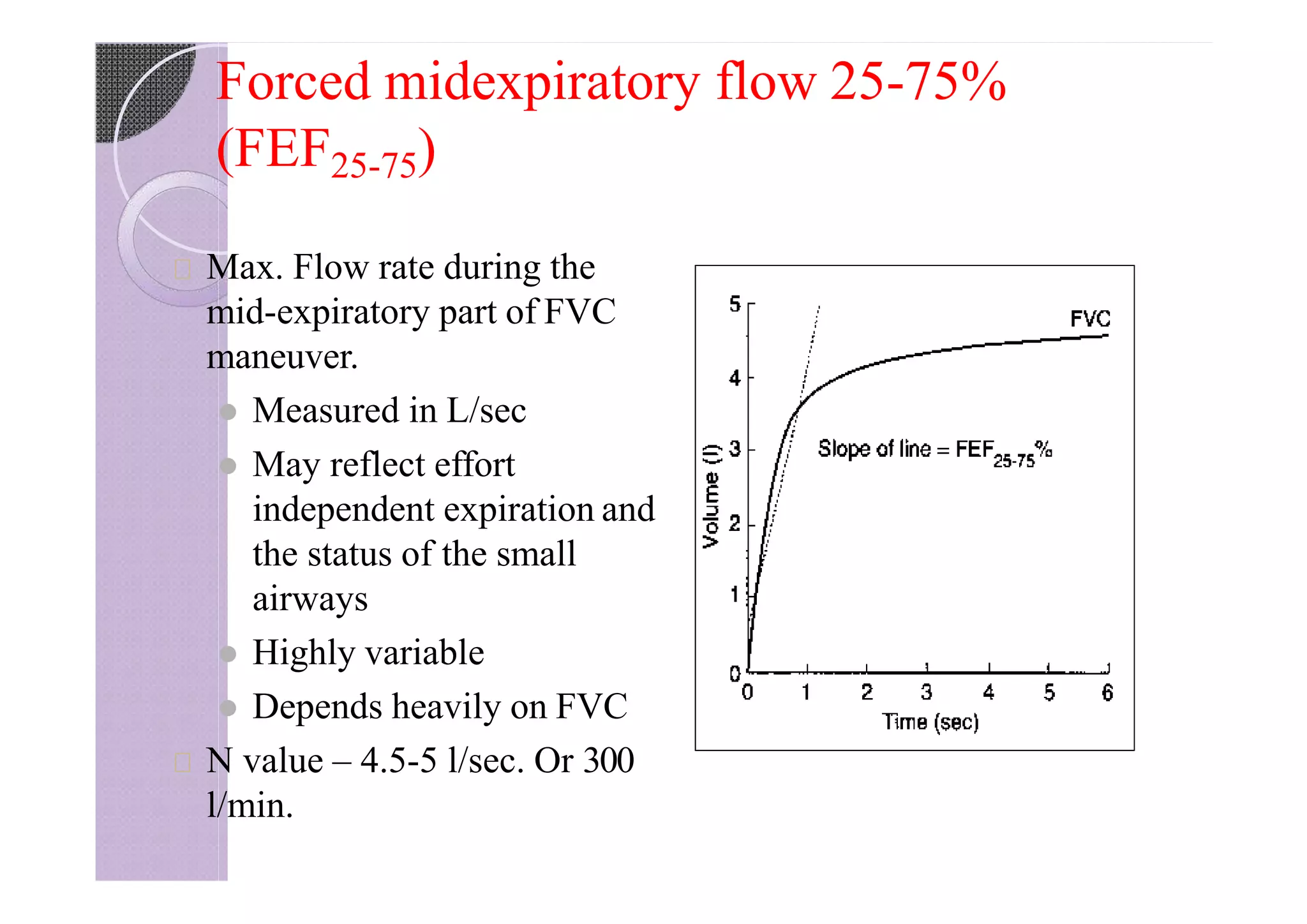 Pulmonary function tests | PPTX
