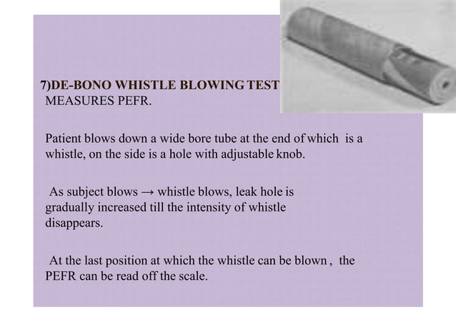 Pulmonary function tests | PPTX