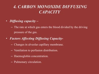 PULMONARY FUNCTION TEST | PPTX
