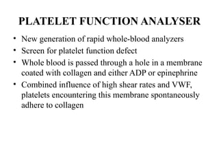 function test for platelet haematology .pptx