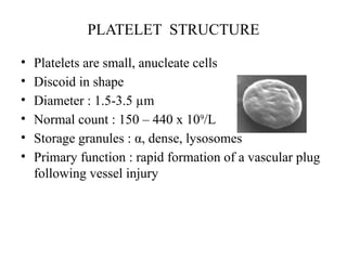 function test for platelet haematology .pptx