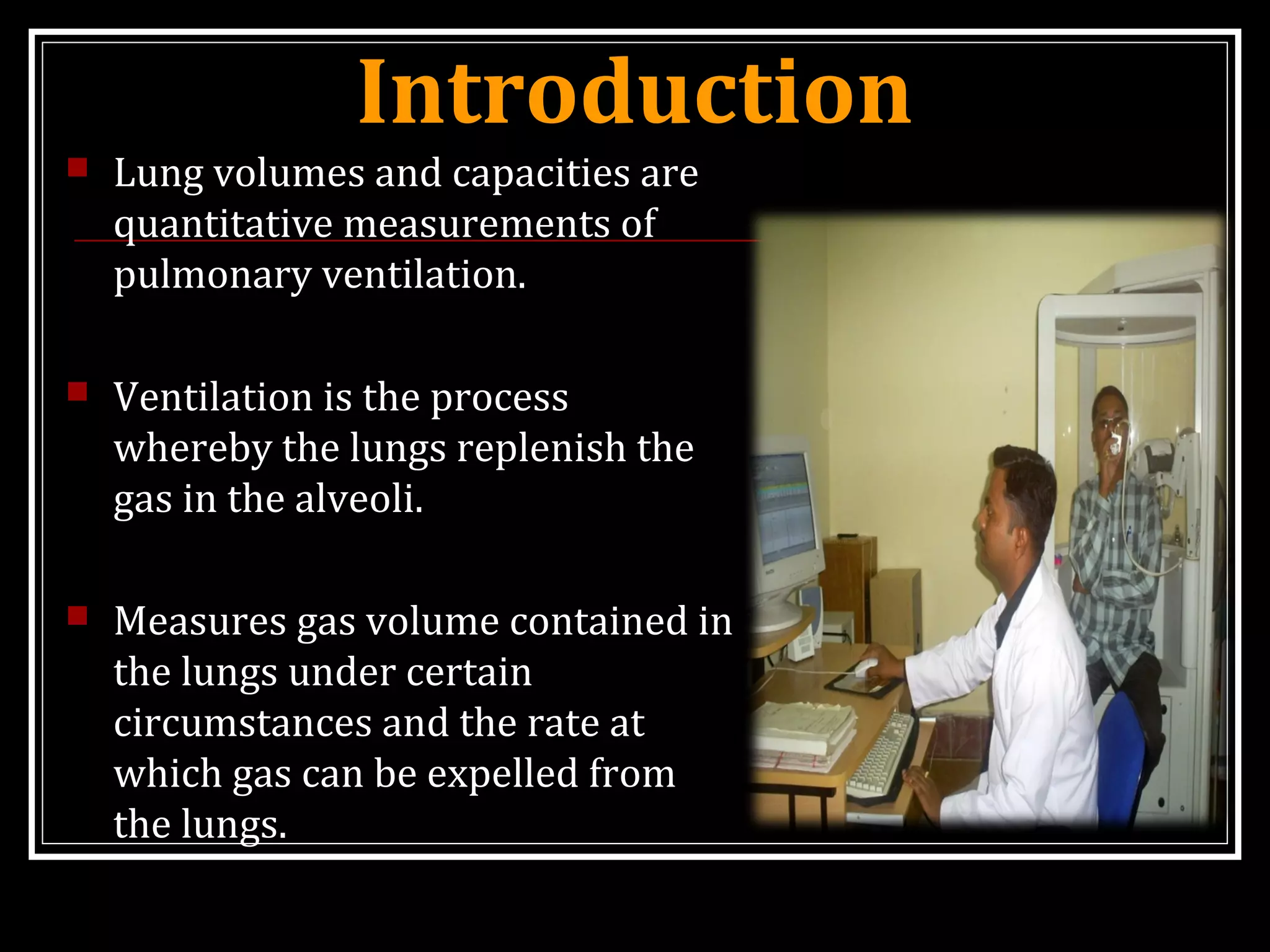 PULMONARY FUNCTION TESTS | PPT