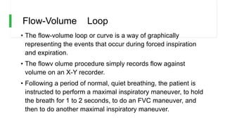 PFT 3rd year FDPS.pptx | Lung and Respiratory Health | Diseases and ...