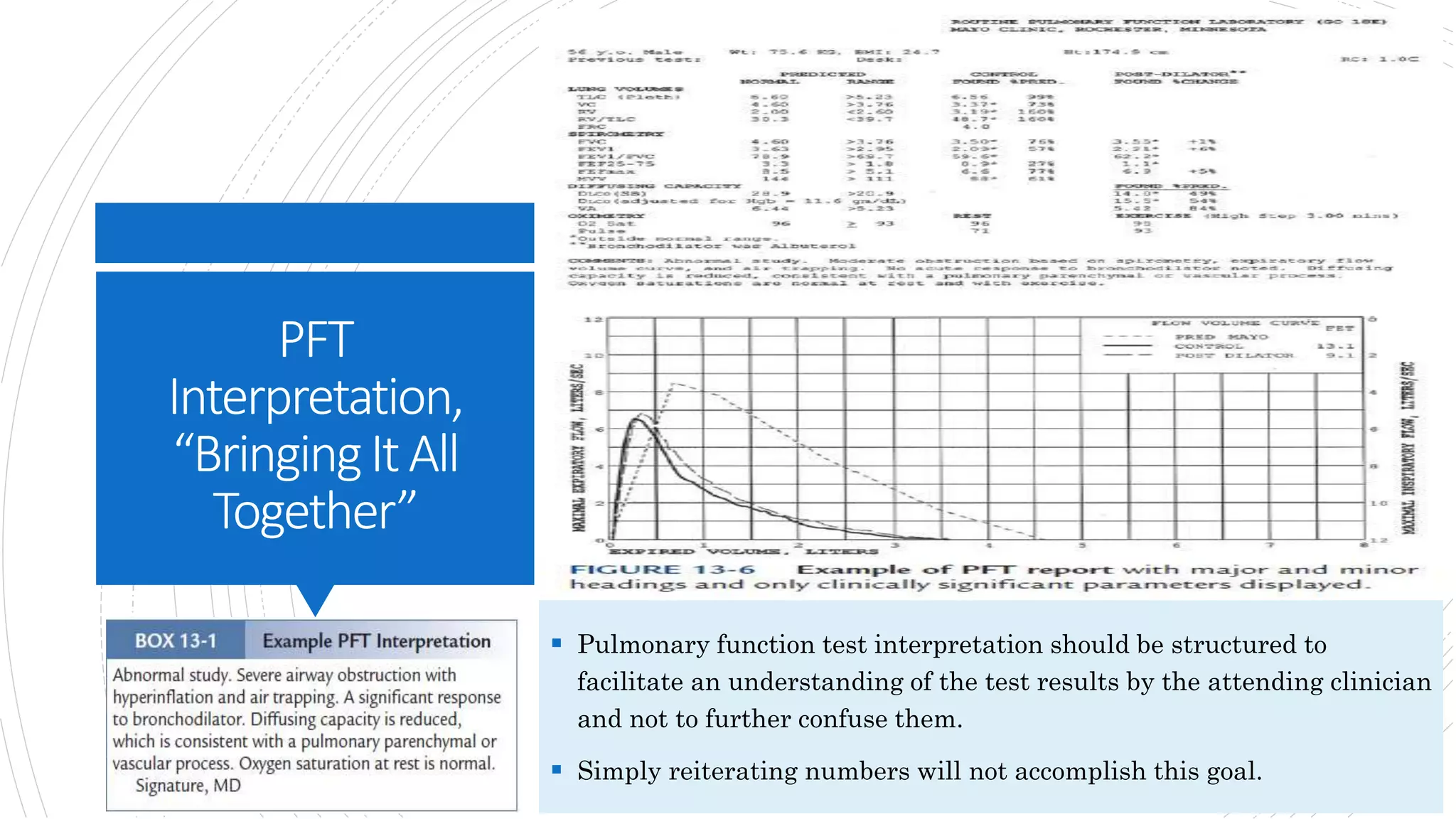 PFT Reference Values and Interpretation Strategies | PPTX