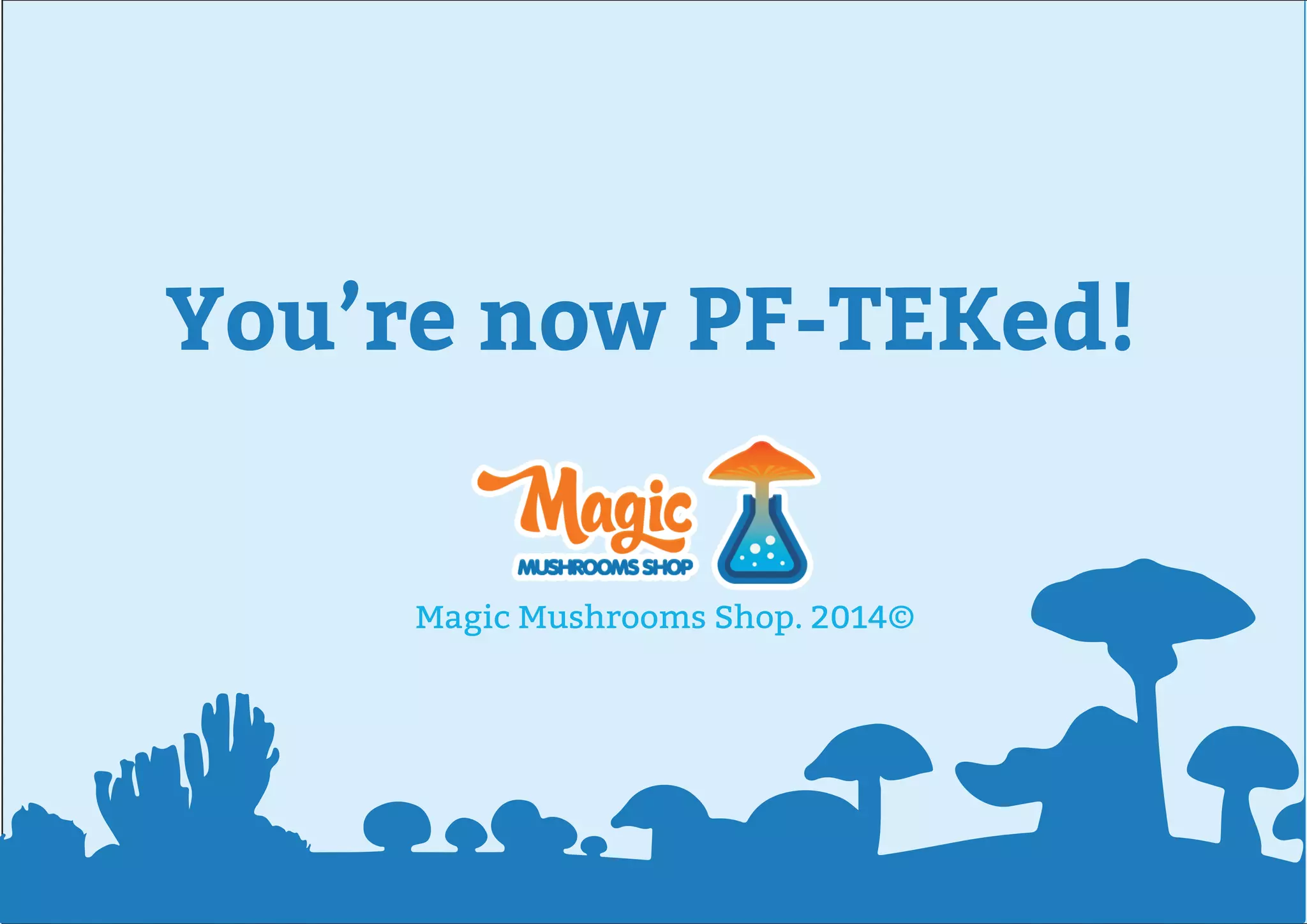 Mushroom PF-TEK growing instructions | PPT