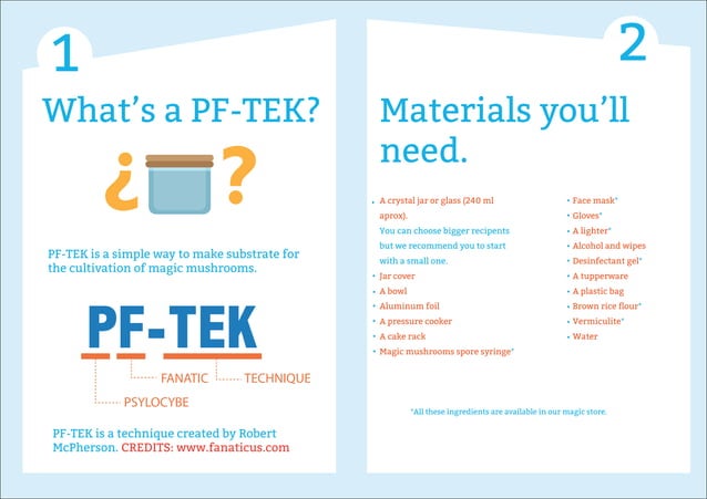 Mushroom PF-TEK growing instructions | PPT