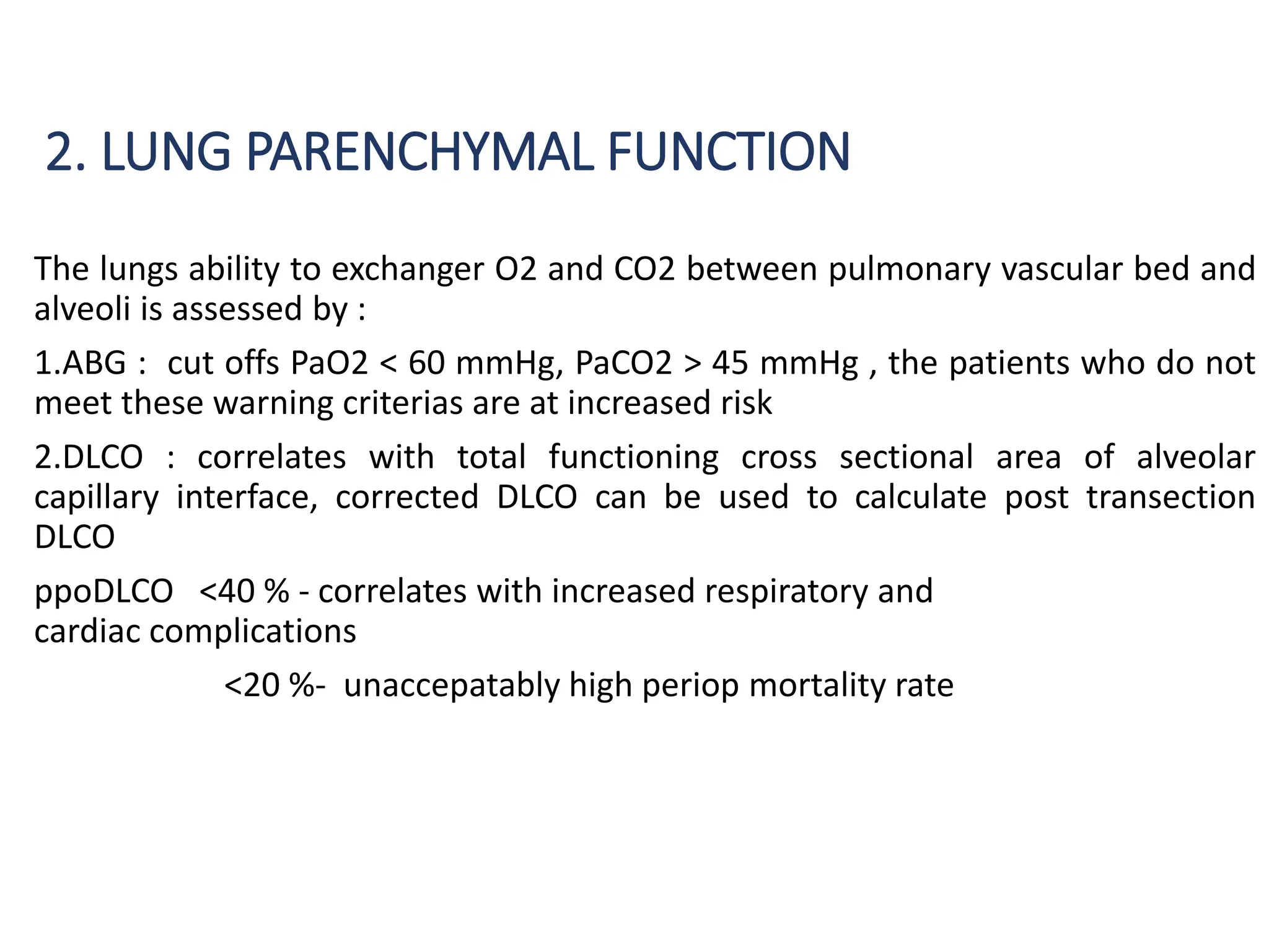 Common pulmonary functions and interpretation | PPTX | Lung and ...