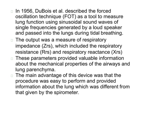 Common pulmonary functions and interpretation | PPTX