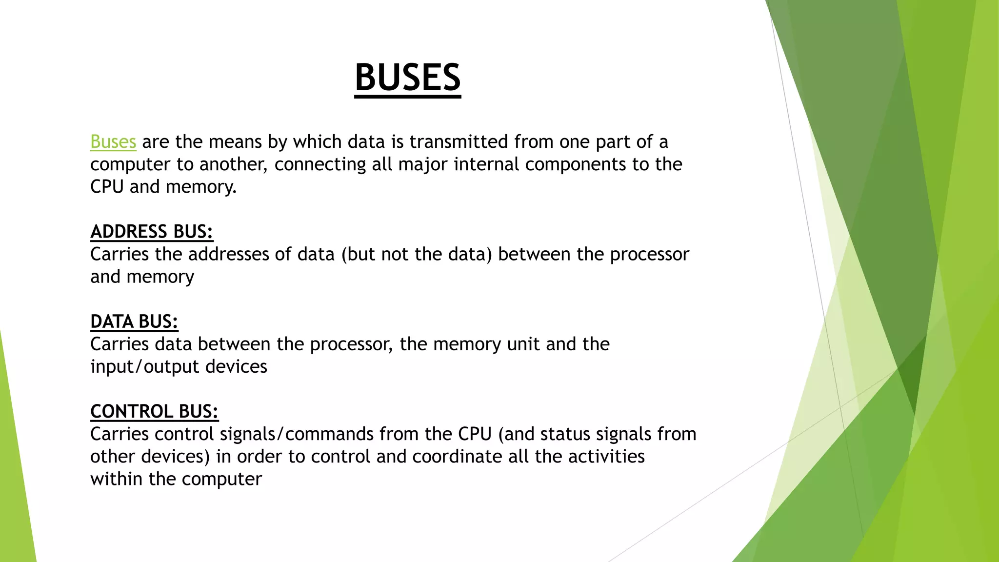 Memory Unit PPT | PPTX