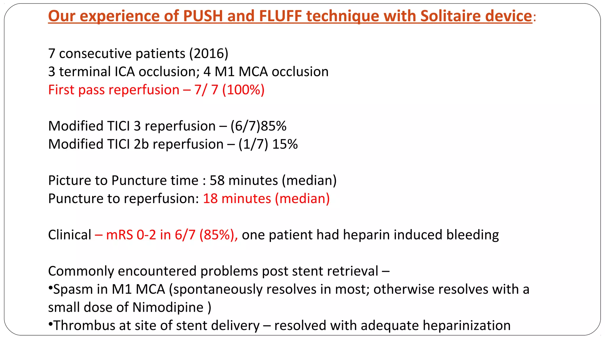 Push and Puff Technique for Mechanical Thrombectomy | PPT