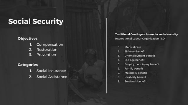 Social Security Measures & Welfare State: A brief overview | PDF