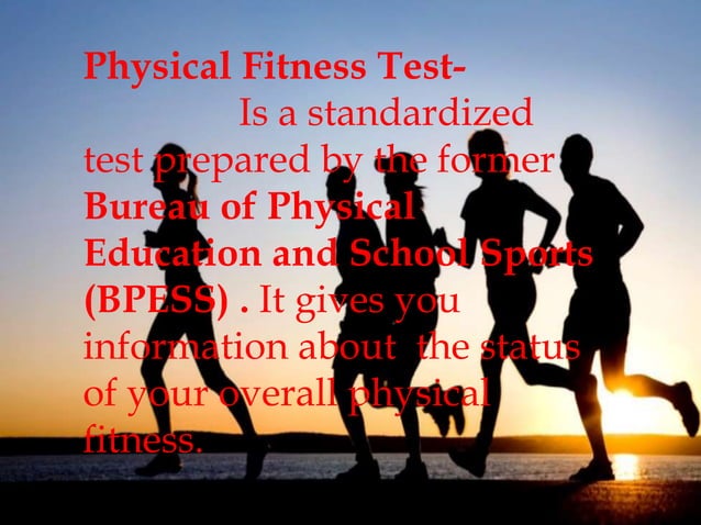 WHAT IS PHYSICAL FITNESS TEST (PFT)? | PPTX | Fitness and Exercise ...
