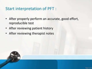 Pulmonary functions test | PPTX