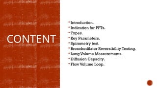 Pulmonary Function Tests by Jewel Paul.pptx