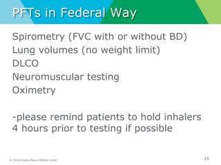 Pulmonary Function Tests (PFTs) - Horan | PPT