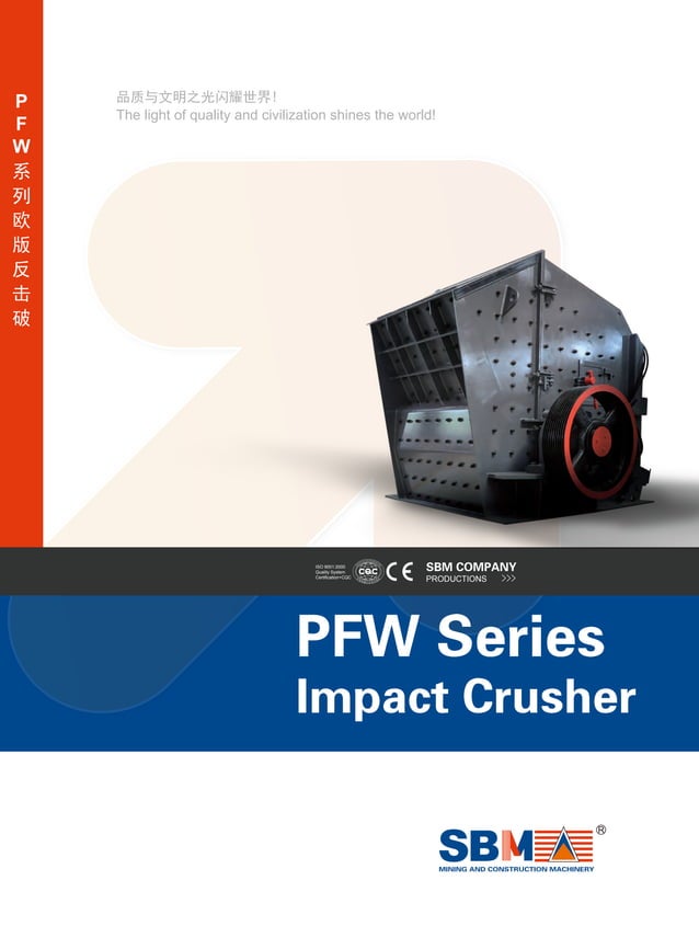 Pfw impact crusher-sbm-company | PDF