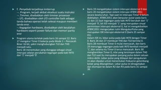 Jenis dan proses interupsi | PPTX