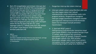 Jenis dan proses interupsi | PPTX