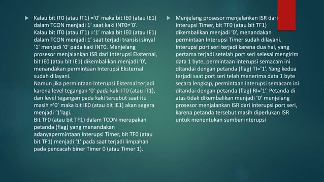 Jenis dan proses interupsi | PPTX