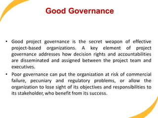 Project Governance | PDF