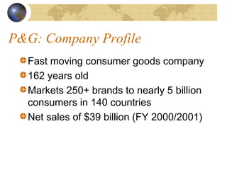 P&G | PPT