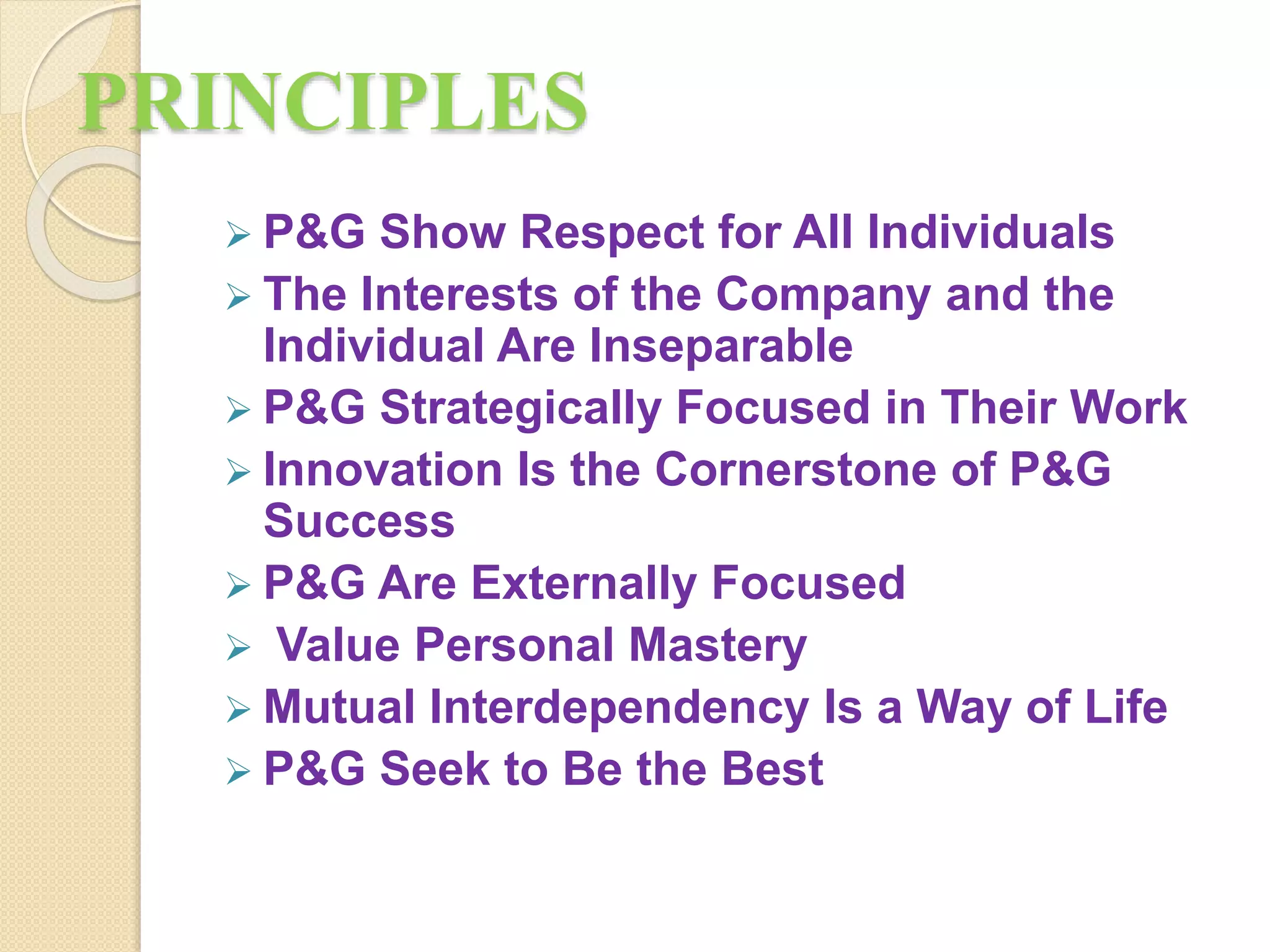 P&g company analysis | PPTX