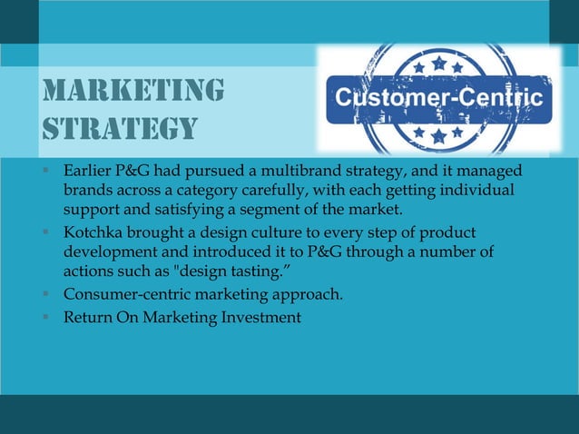 Procter & Gamble :HBR case study | PPT