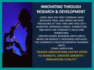 P&G CASE STUDY HBR | PPTX