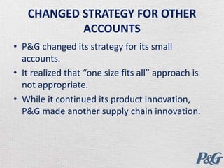 P&G supply Chain | PPTX