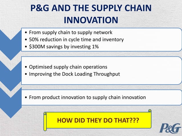 P&G supply Chain | PPTX