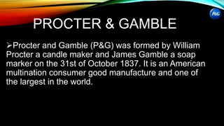 Marketing Environment of Procter & Gamble | PPTX