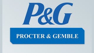 P & g | PPTX | Retail Industry | Industries