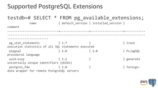 PostgreSQL Extensions: A deeper look | PPT