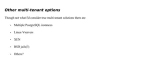 A Practical Multi-Tenant Cluster | PDF