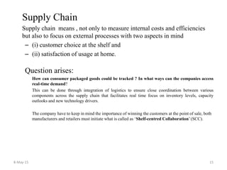 P&G supply chain | PPTX