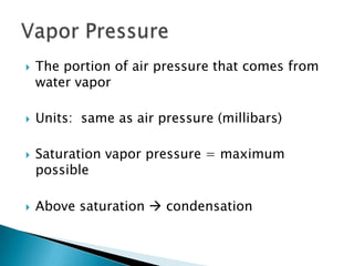Pg tp-class21-humidity | PPTX