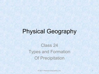 Pg tp-class24-precipitation | PPT