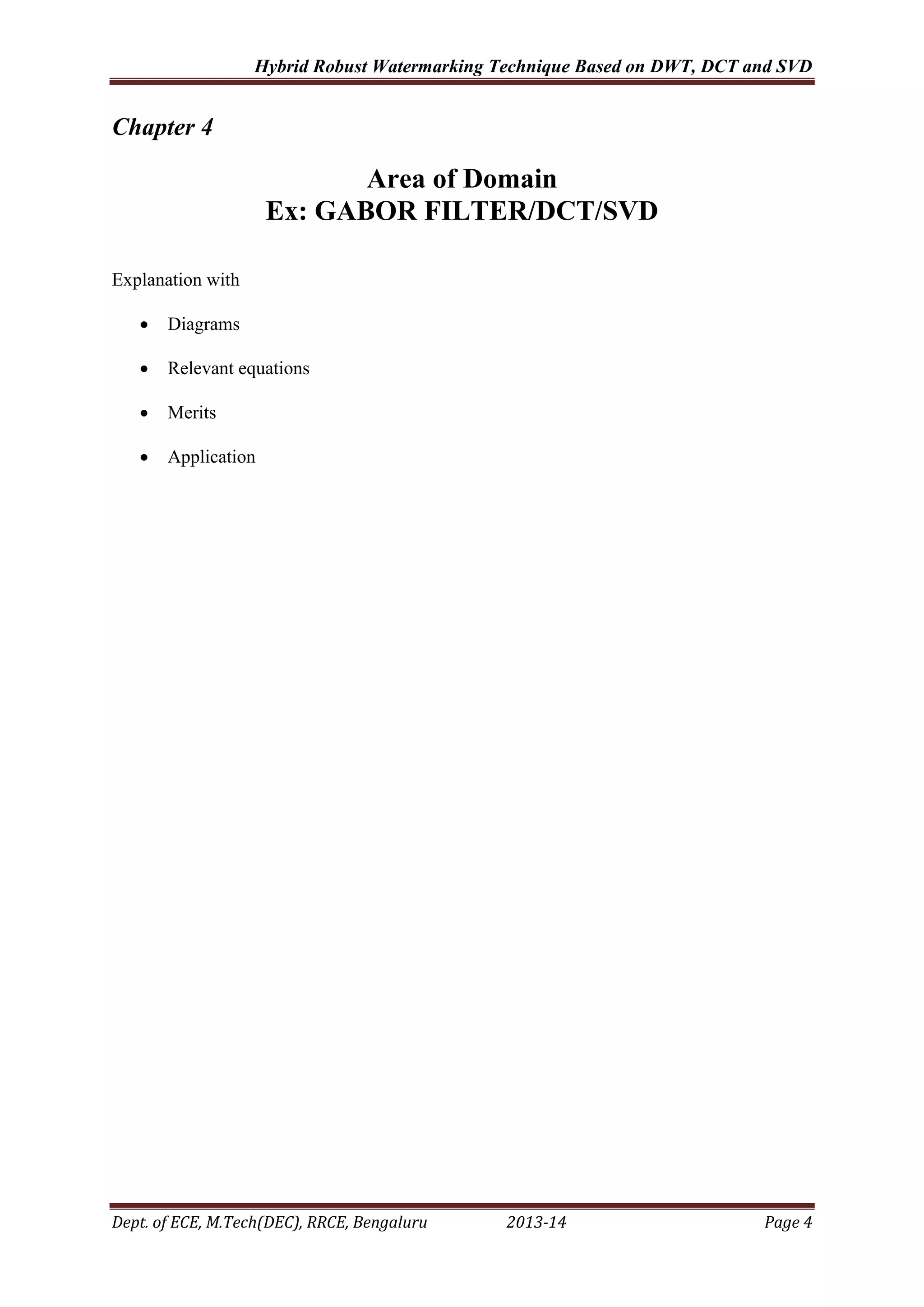 VTU PG Program-M.Tech Project Report Format | PDF