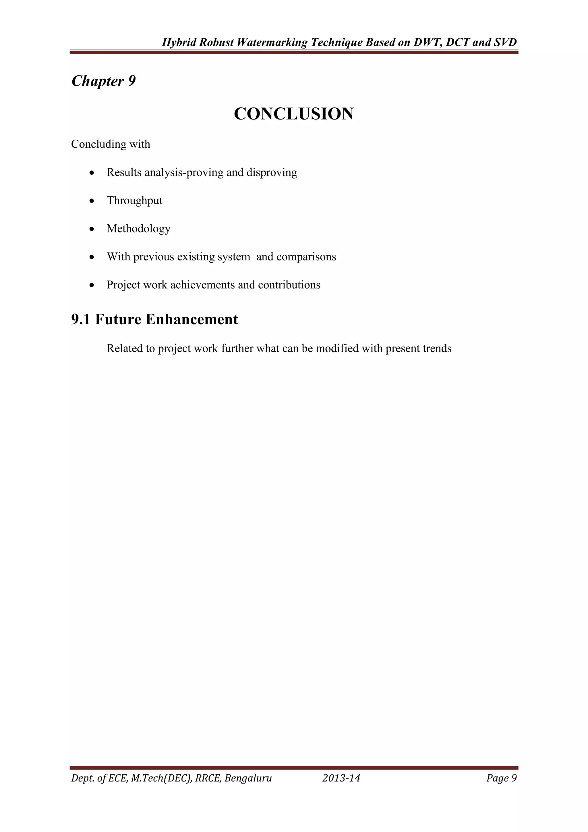 VTU PG Program-M.Tech Project Report Format | PDF